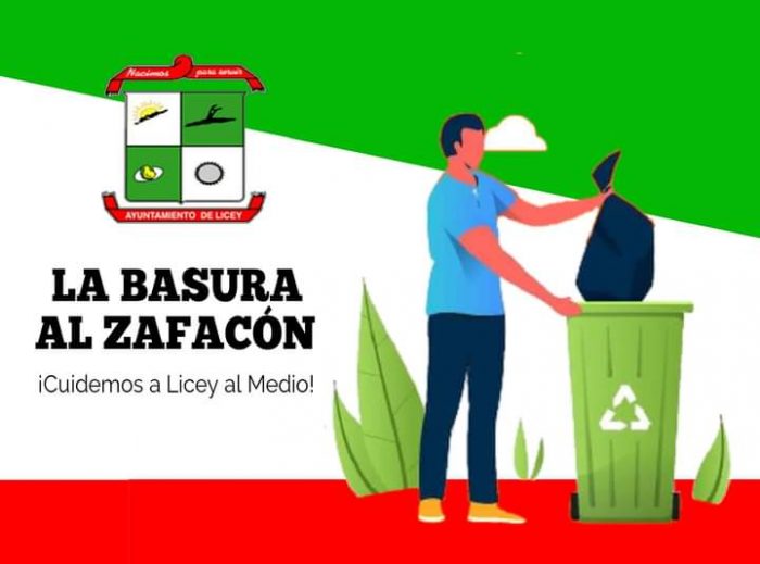 LA BASURA AL ZAFACÓN : Ayuntamiento Municipal de Licey al Medio